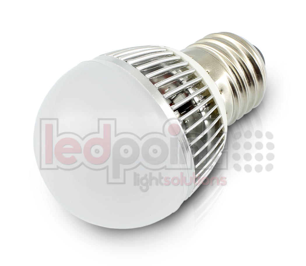 Ledpoint S.r.l. | Ampoule LED blanche chaude 2900-3100K, 3W, E27 culot
