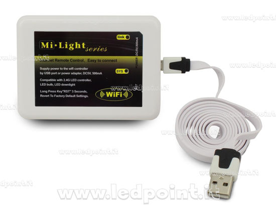 Ledpoint S.r.l. | Interfaccia WiFi per controller a 2.4Ghz