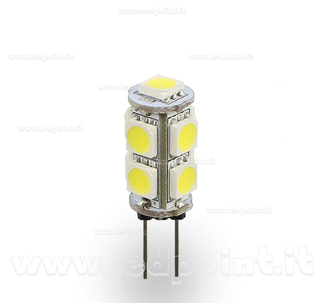 Ledpoint S.r.l. | Led light bulb natural white 4000-4500K, 1W, 12V DC ...
