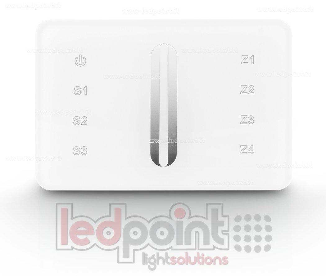 Ledpoint S.r.l. | Wall remote control RF 433-868MHz box 503 4 channels ...