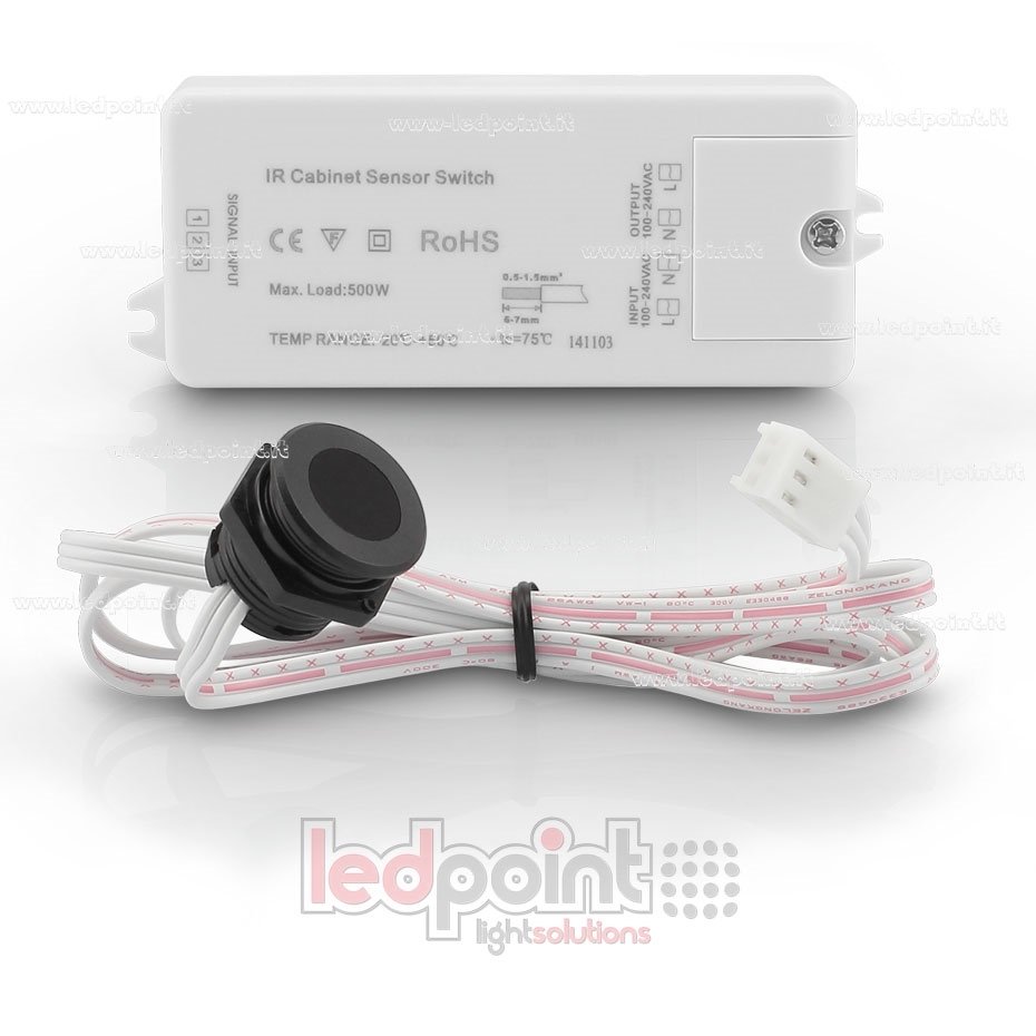 Ledpoint S.r.l. | Infrared proximity sensor for hand detection 100-240V ...