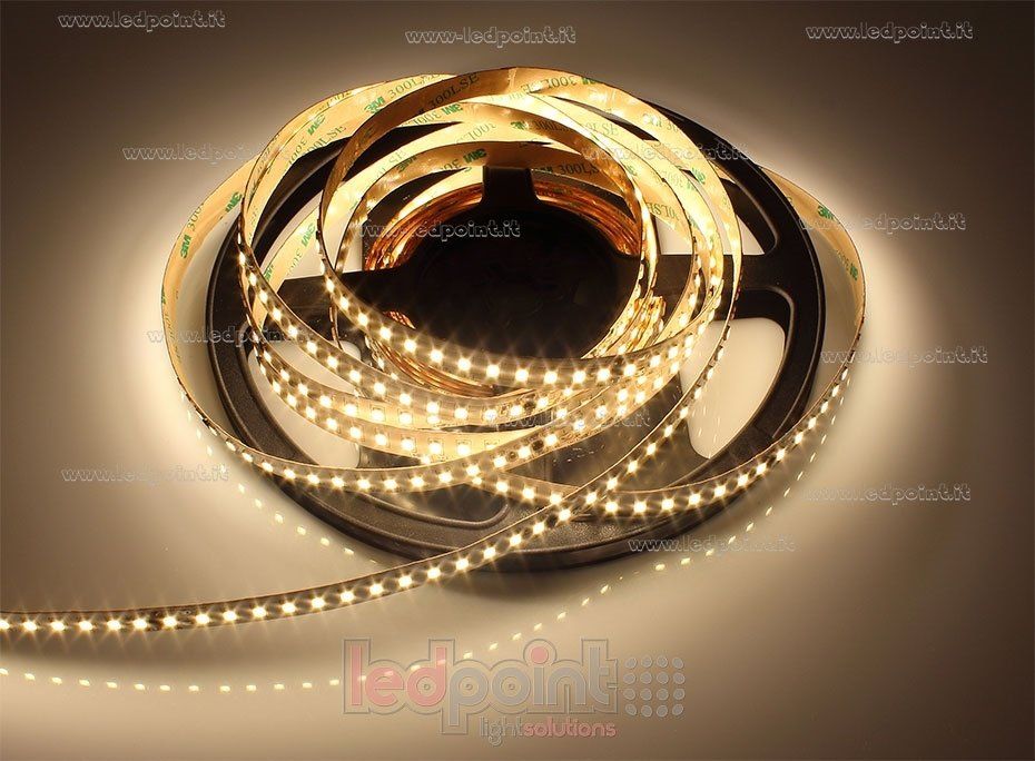Ledpoint S.r.l. | LED strip 5m warm white 2900-3000K 2835 140 led/m ...