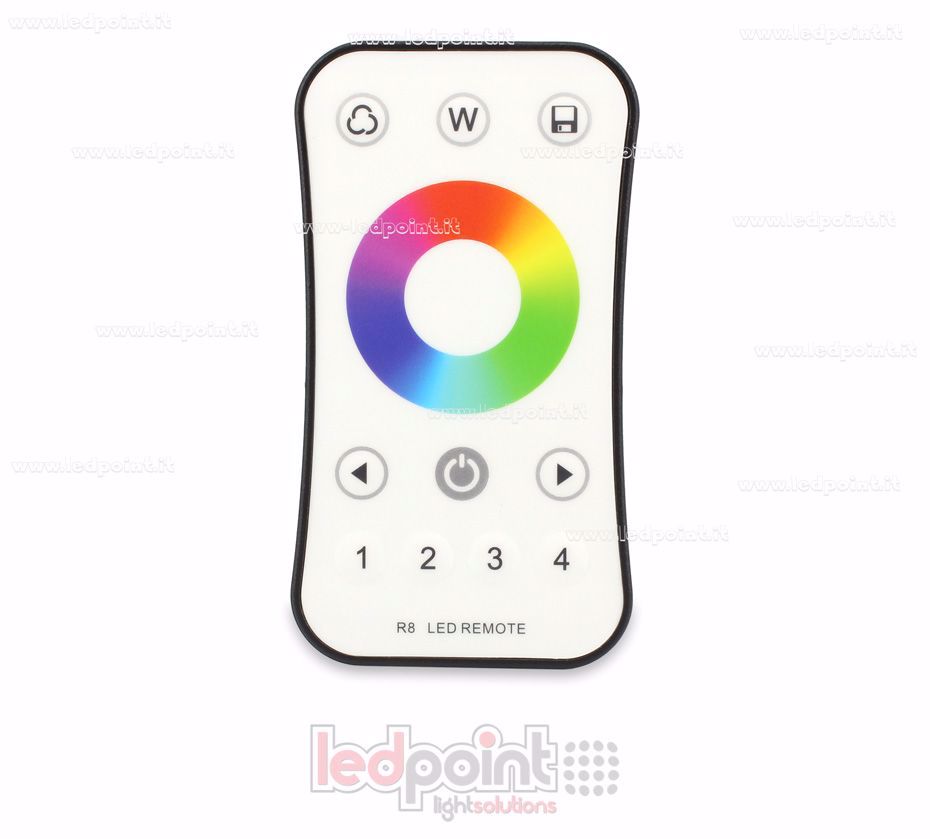 Ledpoint S.r.l. | RGB/RGBW 4 zones remote control RF2.4G