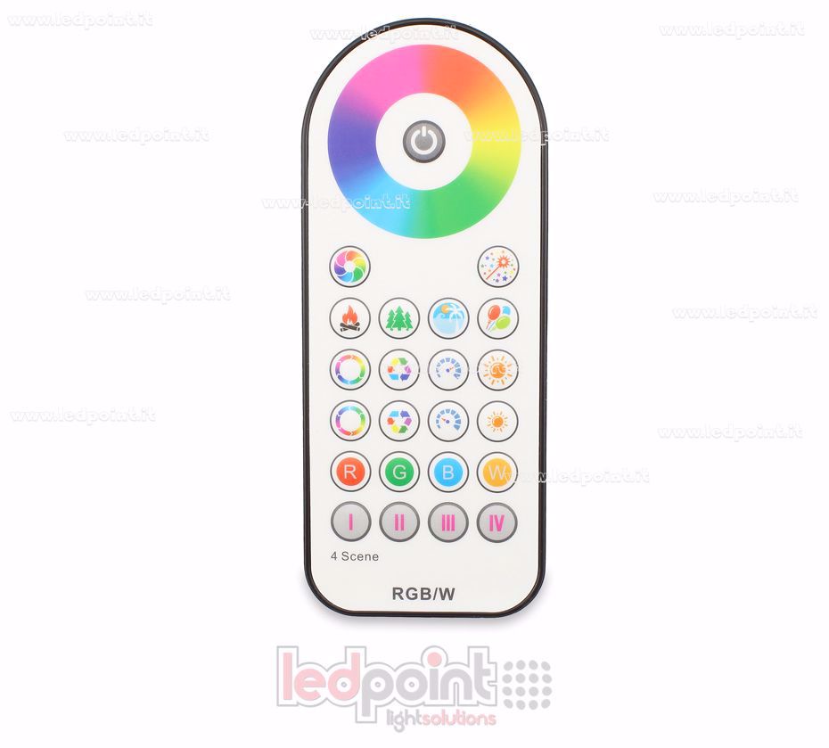 Ledpoint S.r.l. | Telecomando RGB/RGBW, 1 zona, RF2.4G