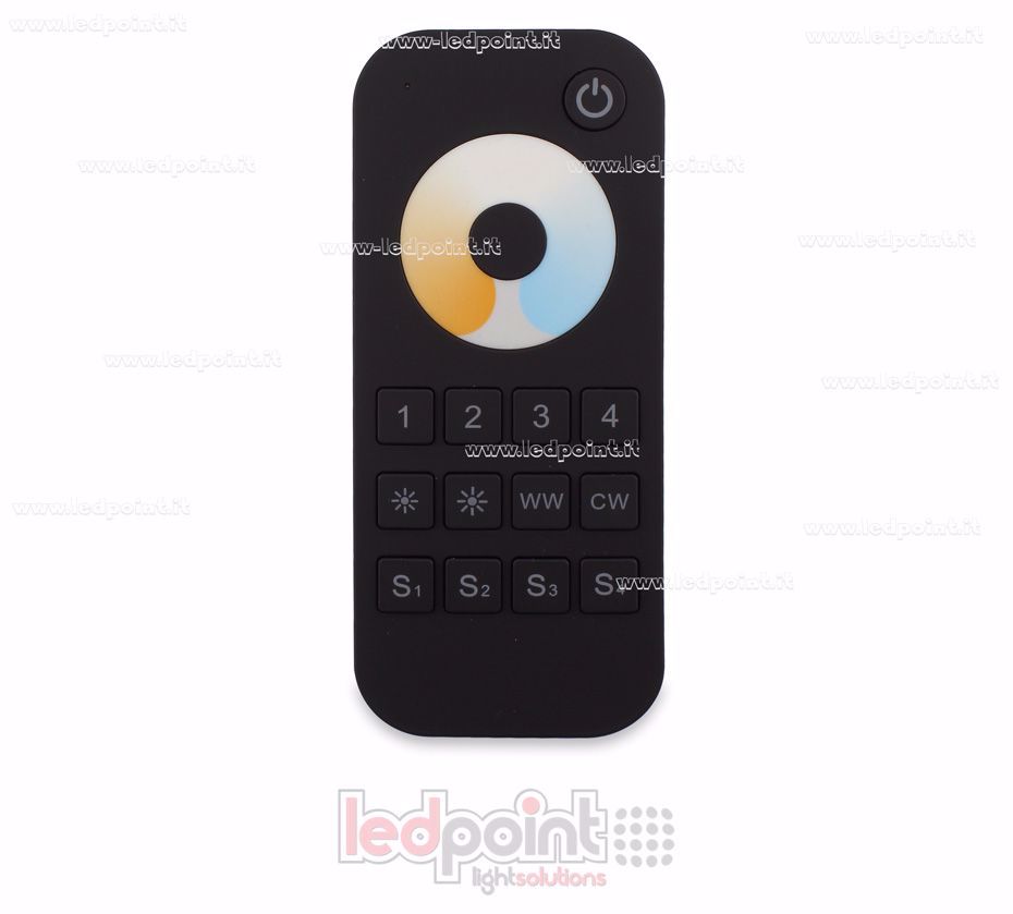 Ledpoint S.r.l. | CCT 4 zones 4 scenes RF2.4G remote control