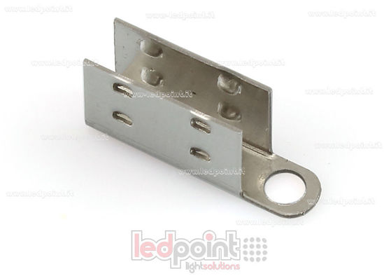 Ledpoint S.r.l. | Fixing steel clip for 3mm and 4mm Led Neon Flex