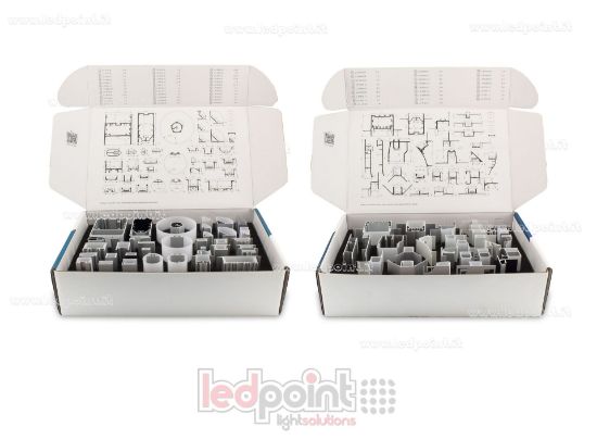 Ledpoint S.r.l. | Profiles sample box - Bundle
