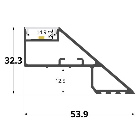 Ledpoint S.r.l. | Profilo per velette in cartongesso