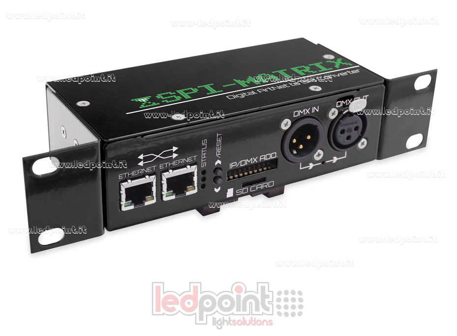 Ledpoint S.r.l. | SPI Matrix - decodificatore LED pixel per Art-Net