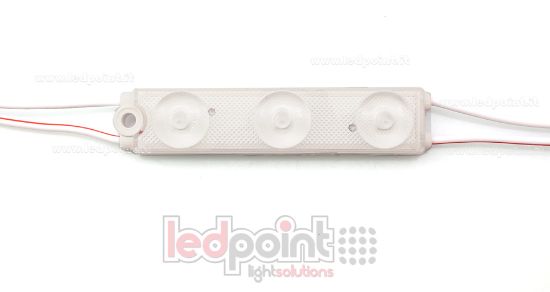 Ledpoint S.r.l. | 3 LED module 2835, 1,08W 24V, cold white 6000-6500K ...