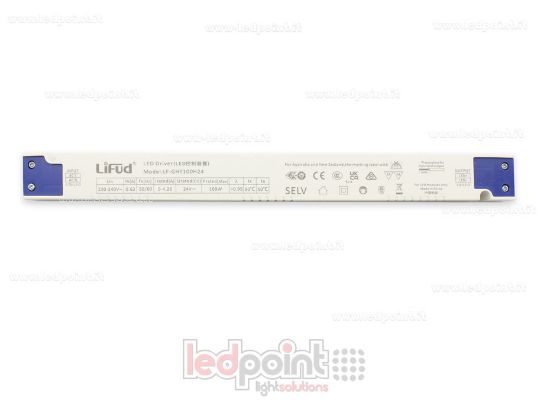 Ledpoint S.r.l. | Alimentatore ultra slim 100W 24V LiFud