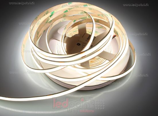 Ledpoint S.r.l. | Striscia led COB 5m bianco 4000K CRI Ra>93 480led/m 24V 10,5W/m
