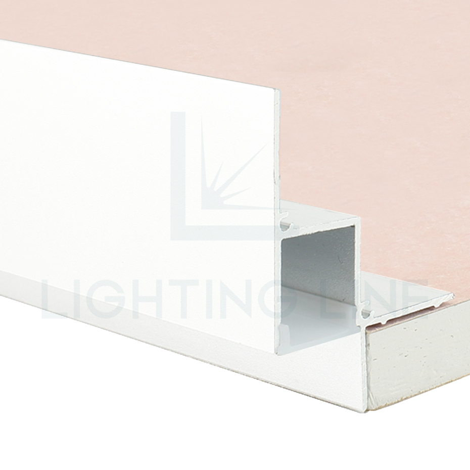 Ledpoint S.r.l. | Corner aluminium white painted profile for ...