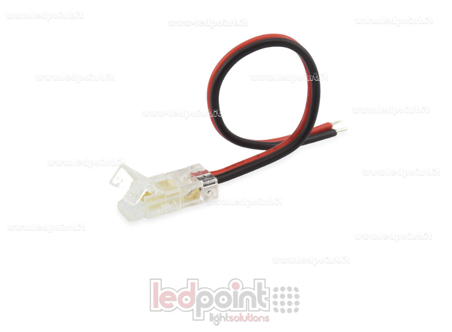 Ledpoint S.r.l. | Connector with 10cm cable, for 5mm PCB LED and COB ...