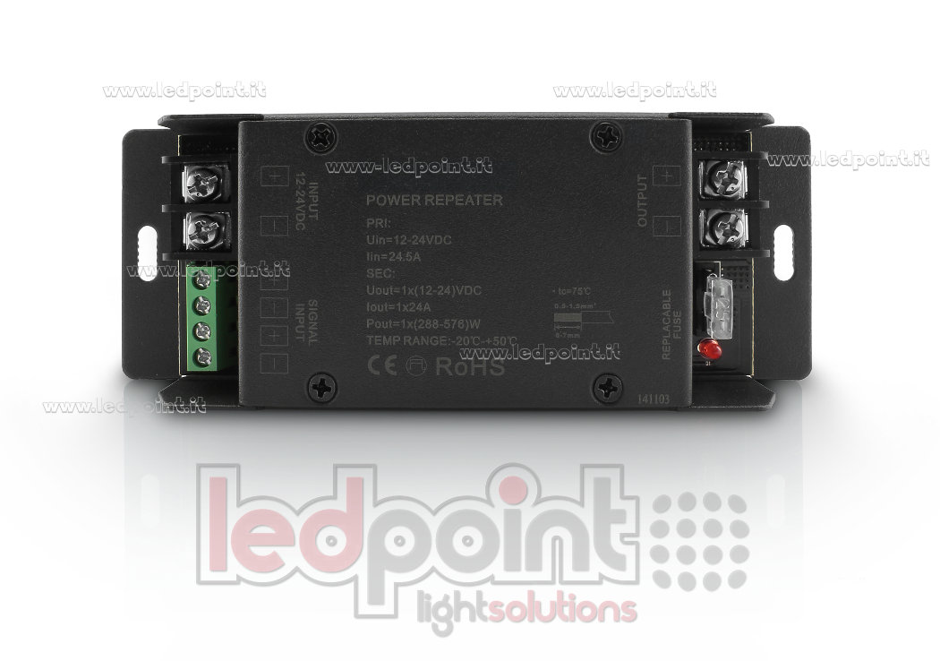 Ledpoint S.r.l. | Einfarbiger Verstärker 24A 12-24V