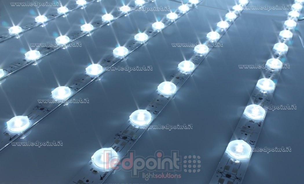 Ledpoint S.r.l. | LED bar 1100MM 5800-6250K 22LED 24v 15W with lens