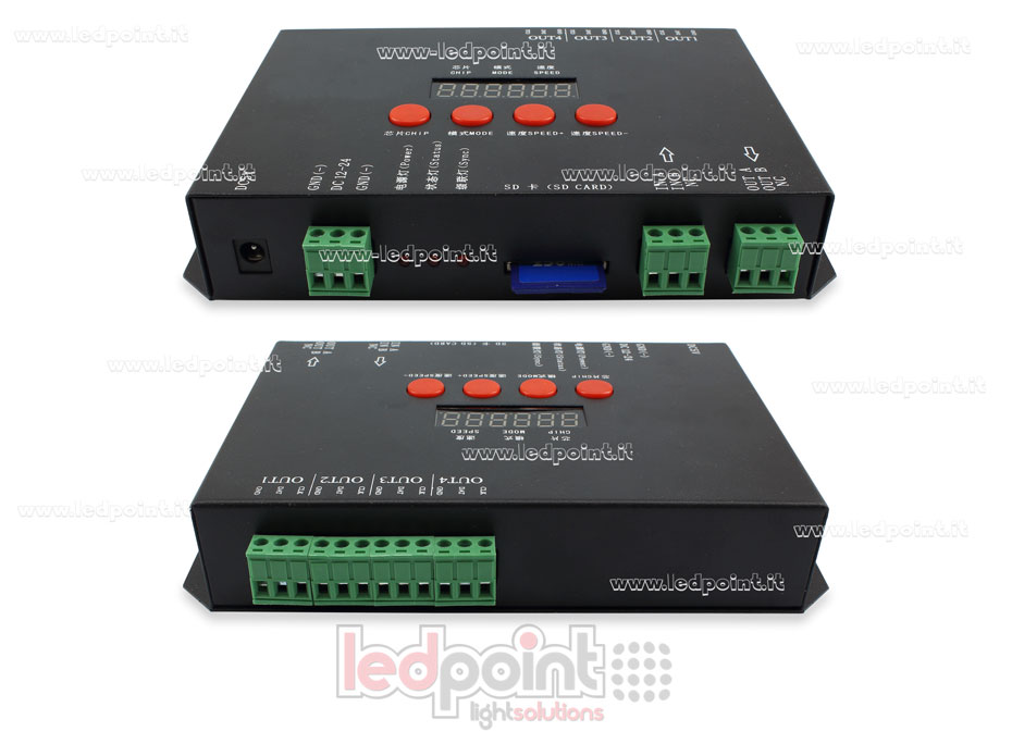 Ledpoint S.r.l. | Controller per strip CoRGB T-4000S