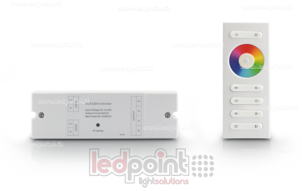 Ledpoint S.r.l. | RGB touch controller 12-24V 5A