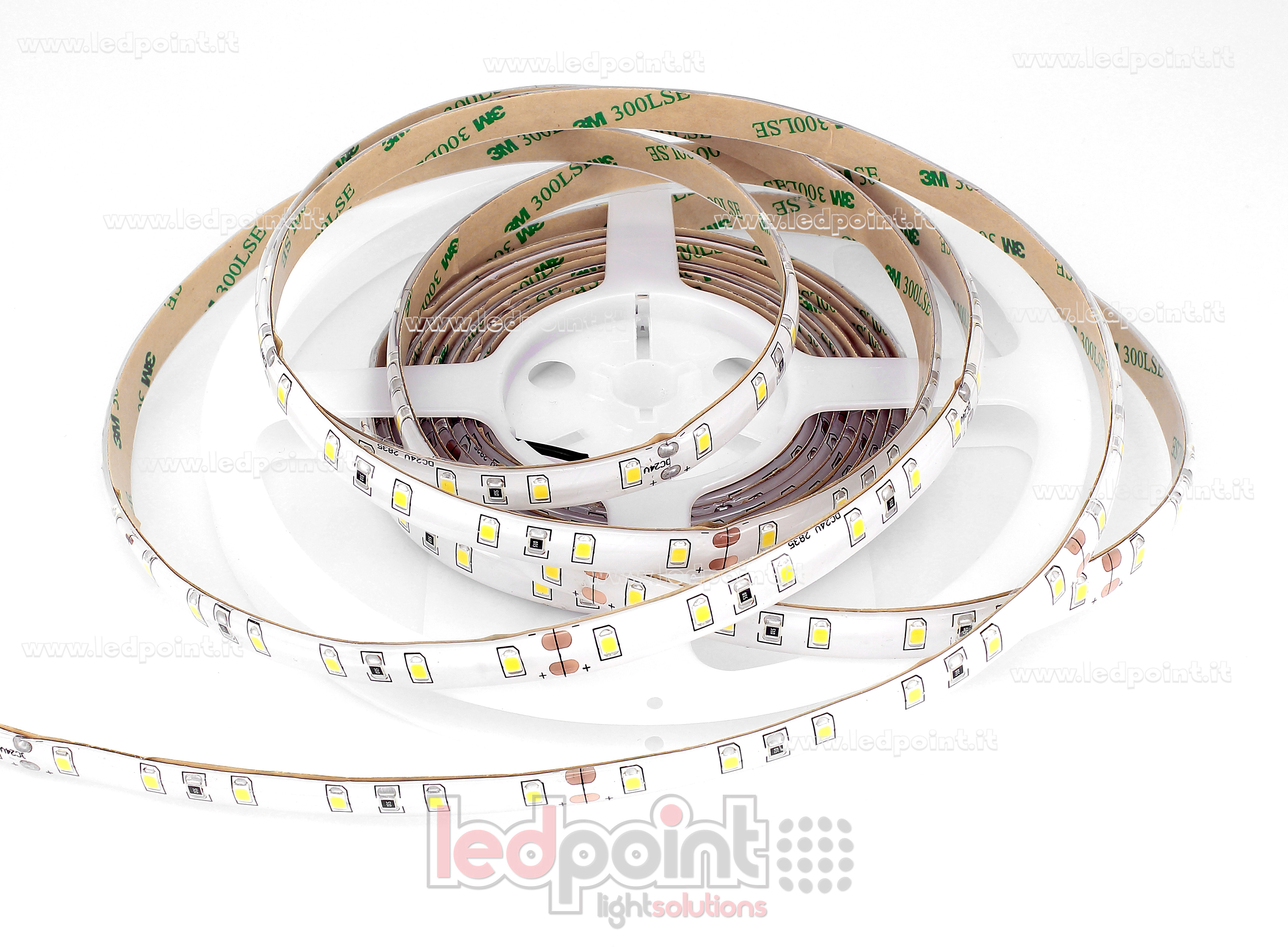 Ledpoint S.r.l. | LED strip warm white 3000-3100K 60leds/m IP65 2835 ...
