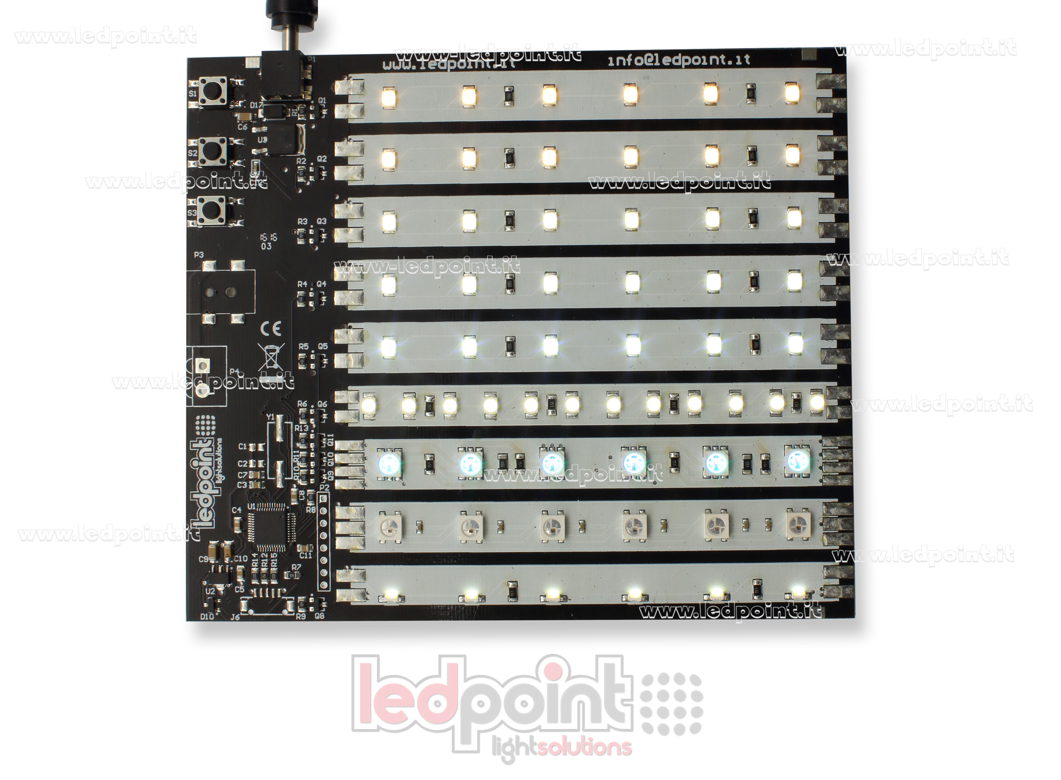 Ledpoint S.r.l. | Stand-alone display with 9 LED strips models