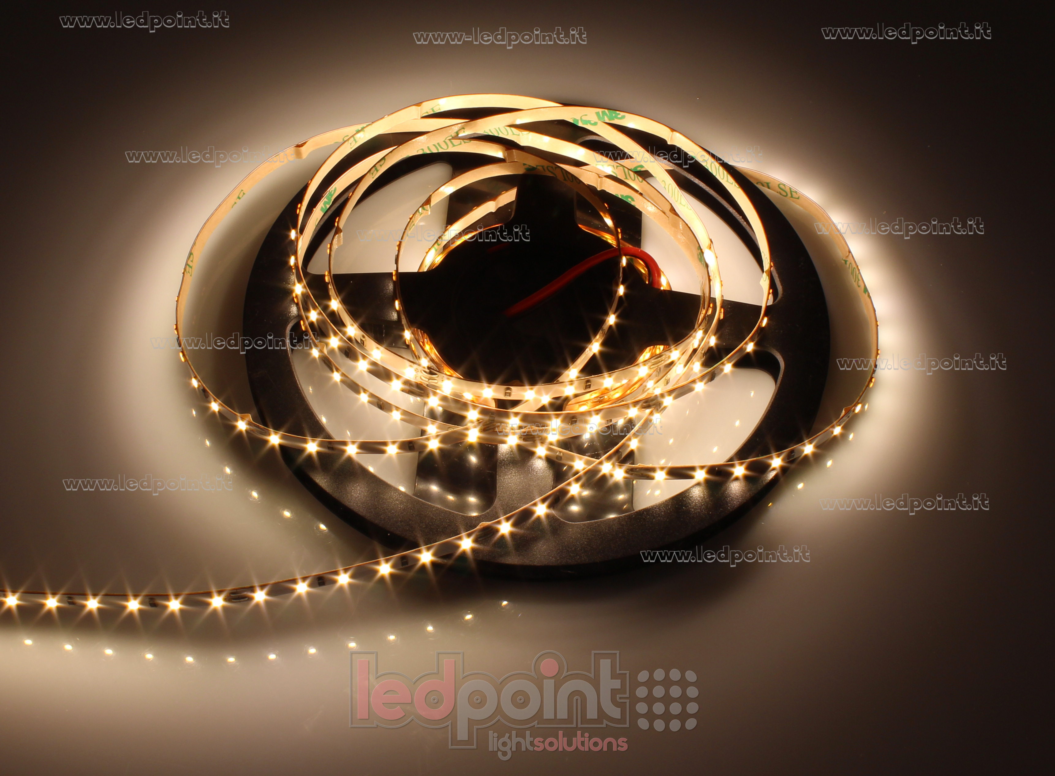 Ledpoint S.r.l. | Striscia led 3m bianco caldo 2830-3040K 2216 CRI Ra ...
