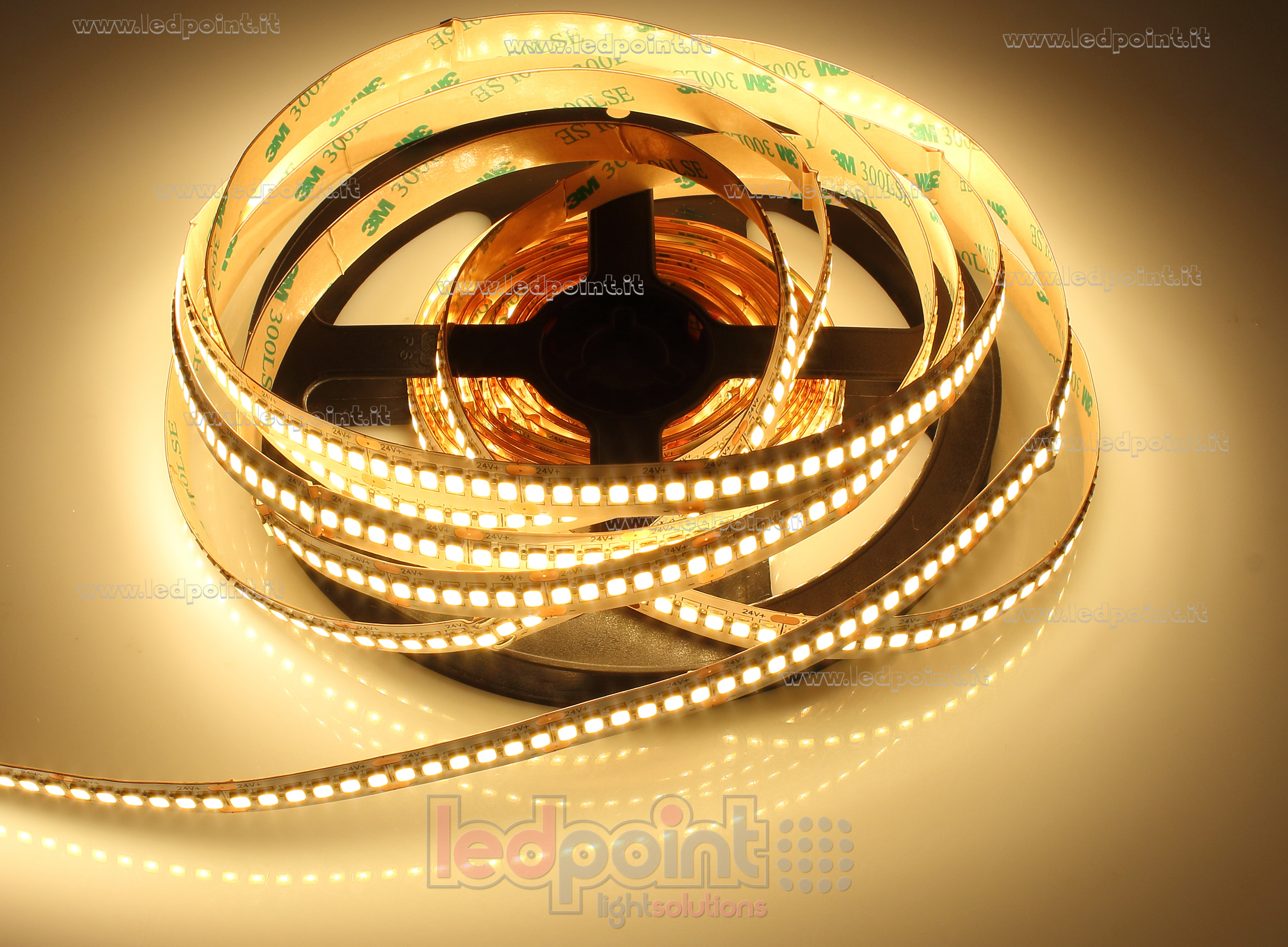 Ledpoint S.r.l. | LED strip 5m warm white 2600-2800K 240leds/m 2835 24V ...