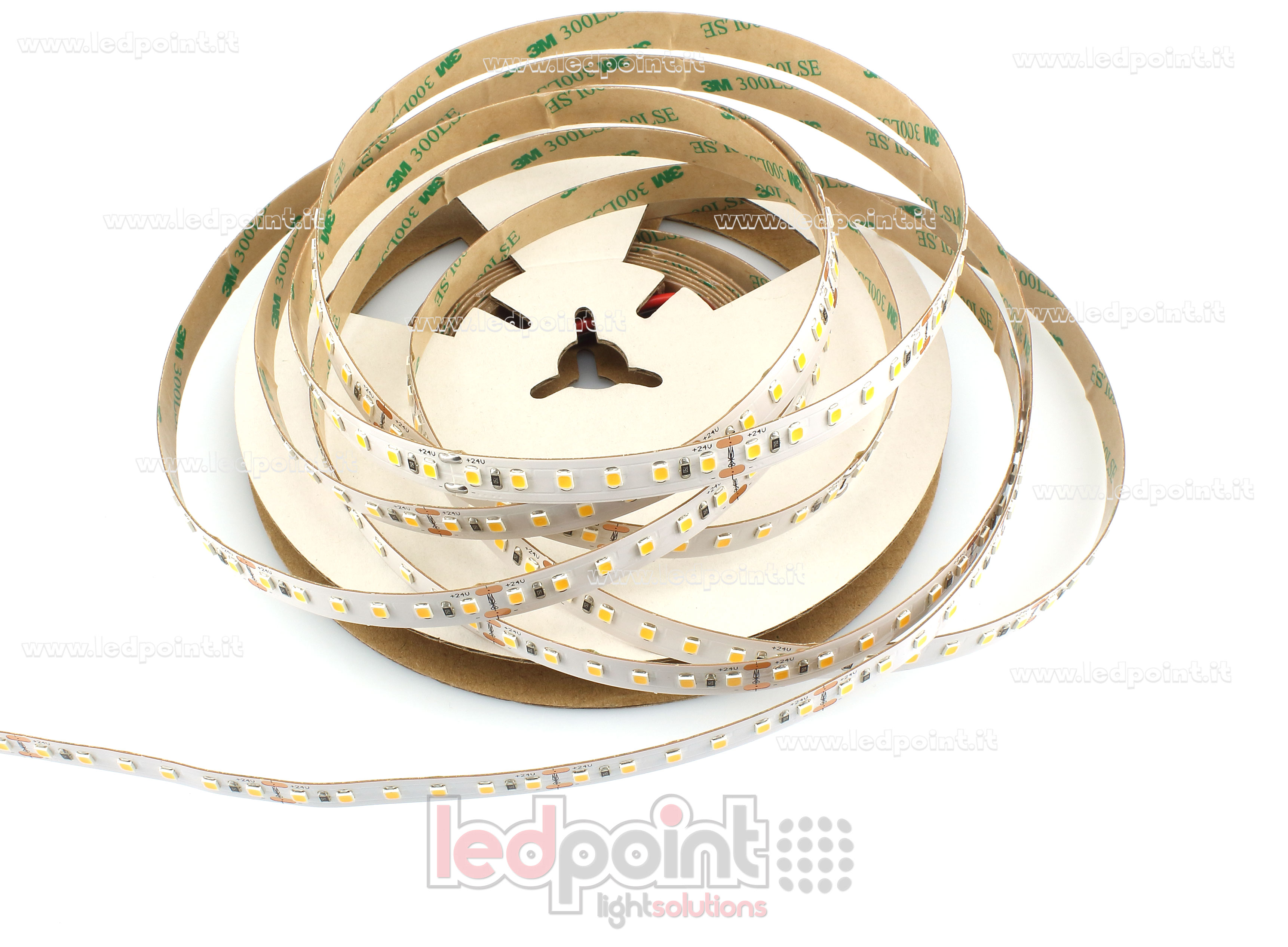 Ledpoint S.r.l. | LED-Streifen 5m warm-weiß 2900-3100K 2835 120led/m 24V 24W/m