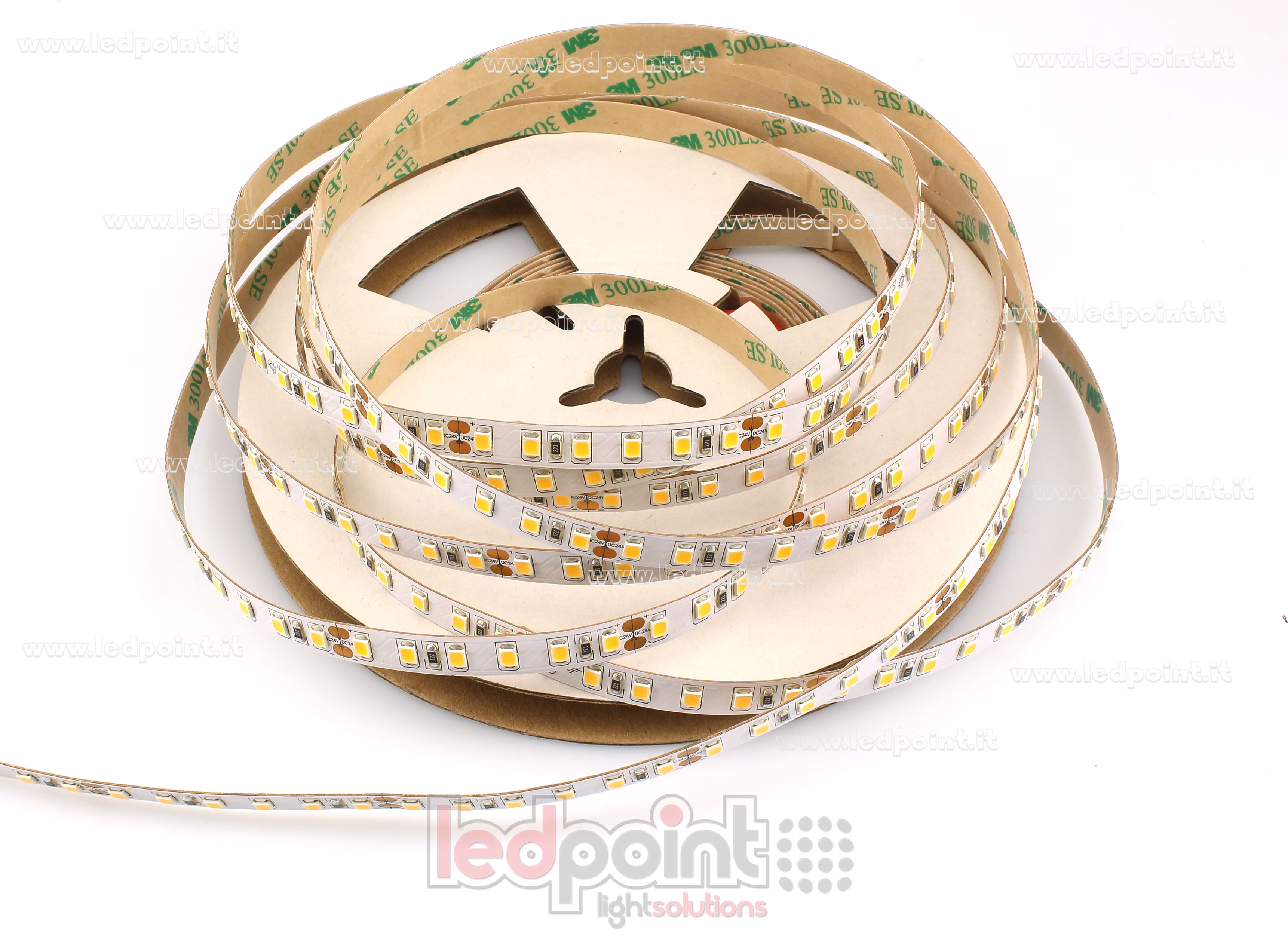 Ledpoint S.r.l. | LED strip 5m warm white 3000K 3step 120leds/m 2835 ...