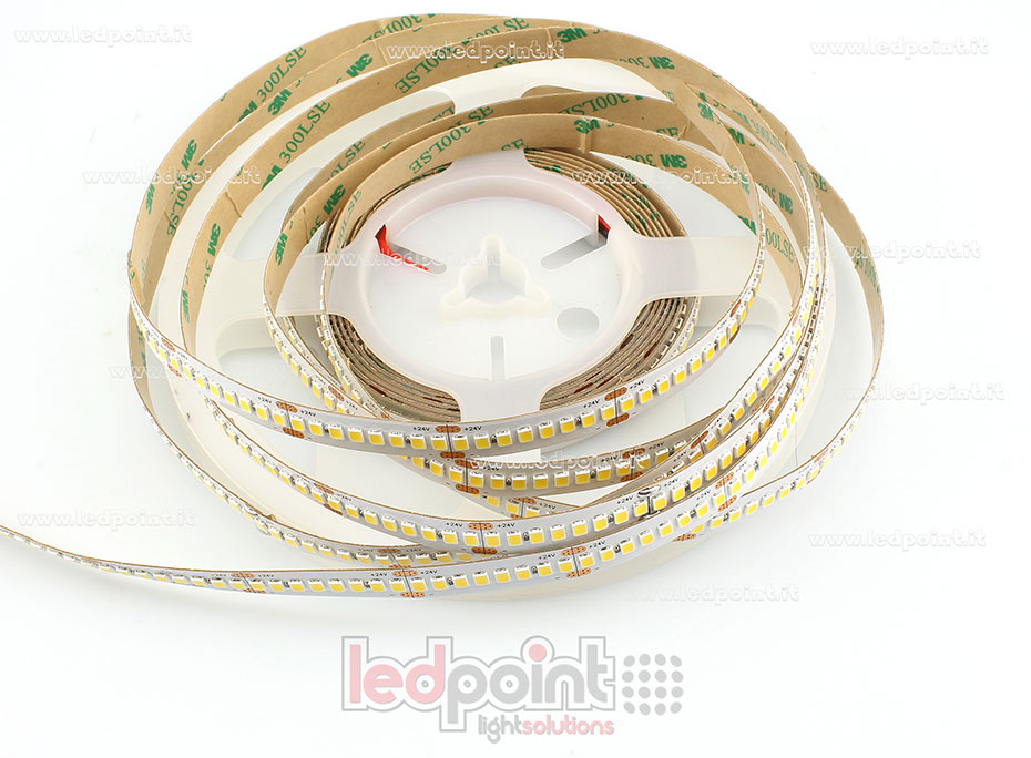 Ledpoint S.r.l. | Striscia led 5m bianco 4000K 3step 2835 240led/m 24V 14,4W/m
