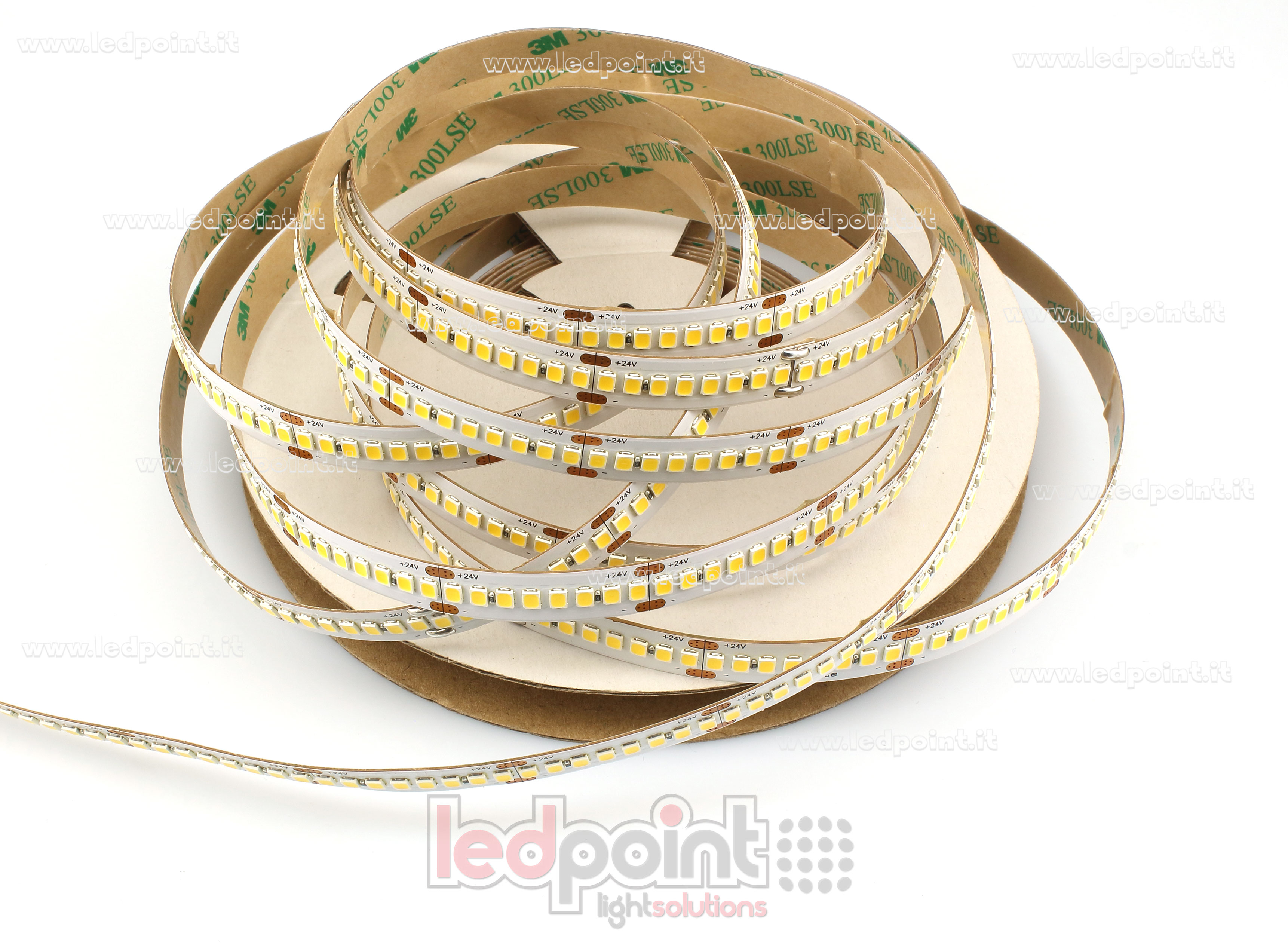 Ledpoint S.r.l. | Striscia led 5m bianco 4000K 3step 2835 240led/m 24V 20W/m