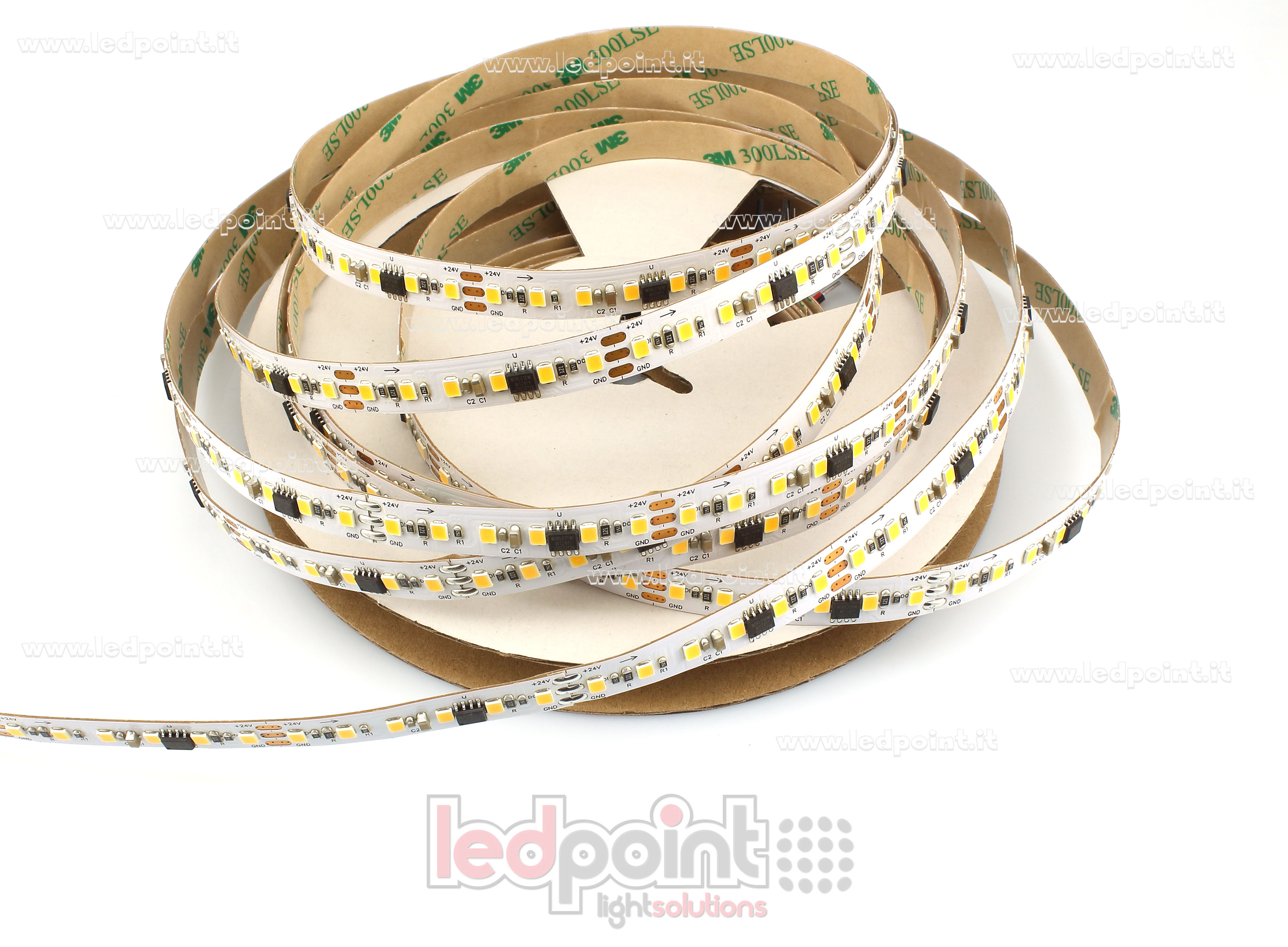 Ledpoint S.r.l. | Striscia led Control 5m bianco caldo 3000K 2835 ...