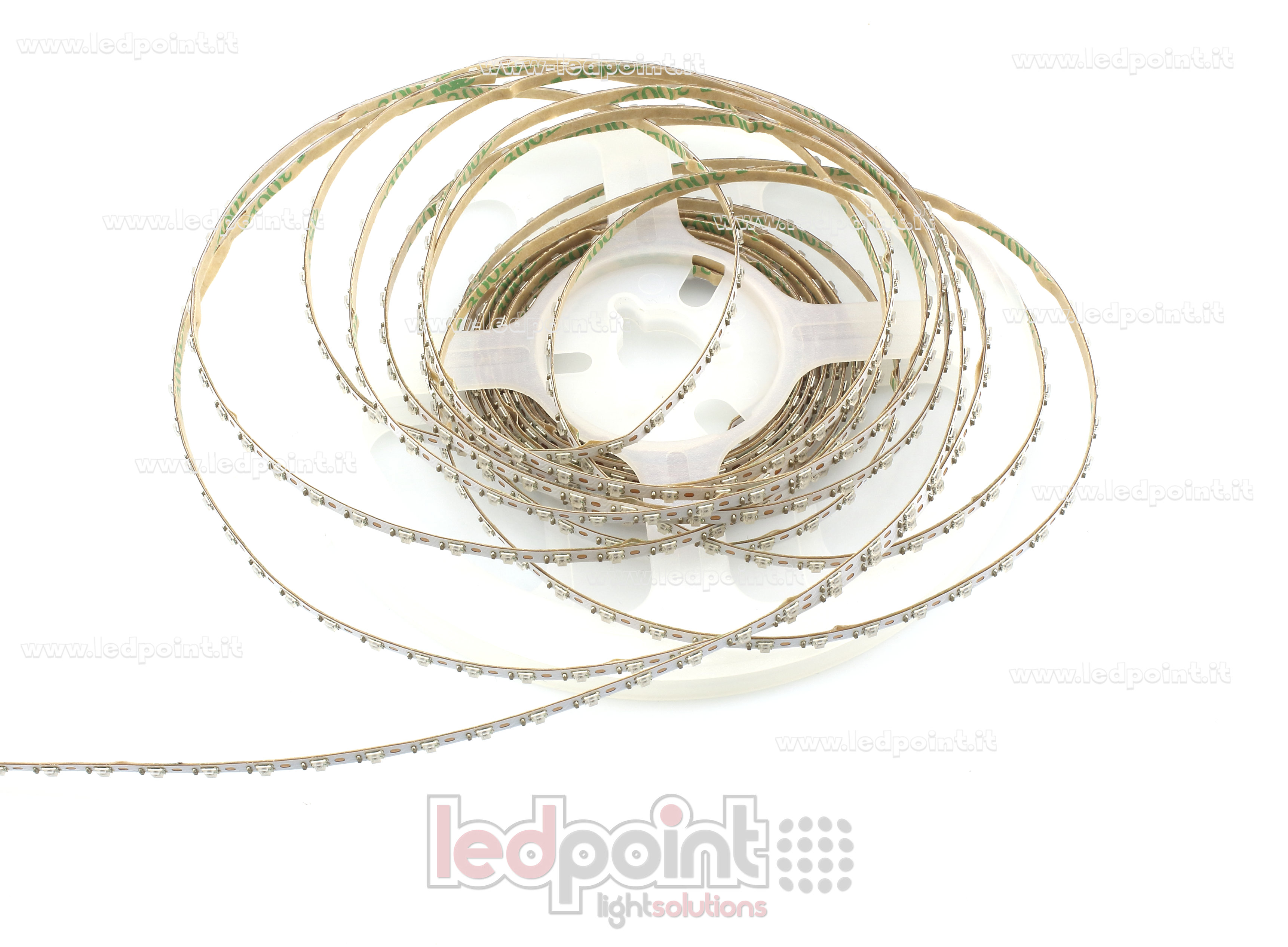 Ledpoint S.r.l. | 5m RGB Control LED Strip 0807 Chip WS2812 133LEDs/m ...