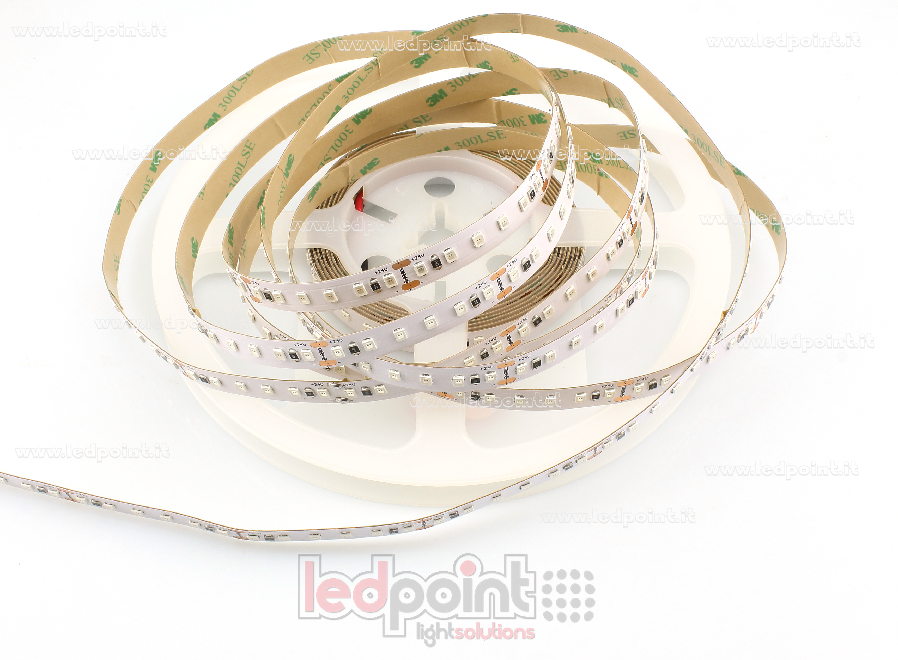Ledpoint S.r.l. | Infrared 850nm LED strip 5m 120leds/m 2835 24V 24W/m