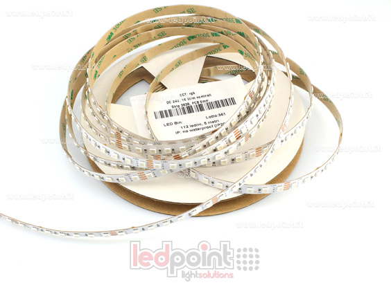 Ledpoint S.r.l. | RGB LED strip 5m 3838 112led/m 24V 16W/m PCB 8mm