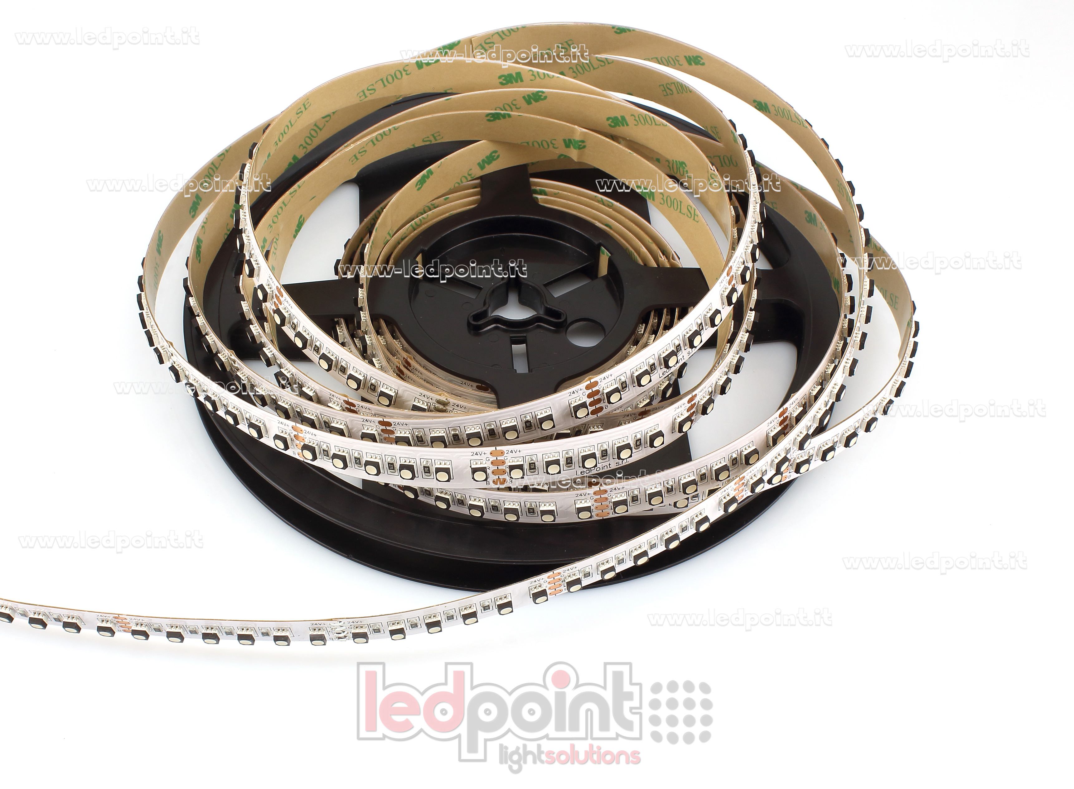 Ledpoint S.r.l. | Striscia led 5m RGB 3535 120led/m 24V 23W/m, PCB 10mm