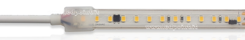 Ledpoint S.r.l. | Striscia led 25m led bianco caldo 3000K 2835 130led/m ...