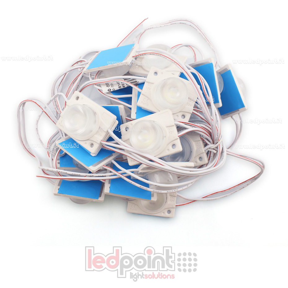 Ledpoint S.r.l. | LED module 3030 Philips 2,4W 12V cold white 6000 ...