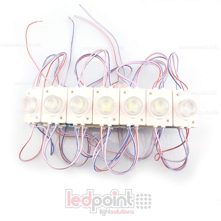 Ledpoint S.r.l. | LED module 3030, 1,2W 12V, cold white 7000-8000K ...
