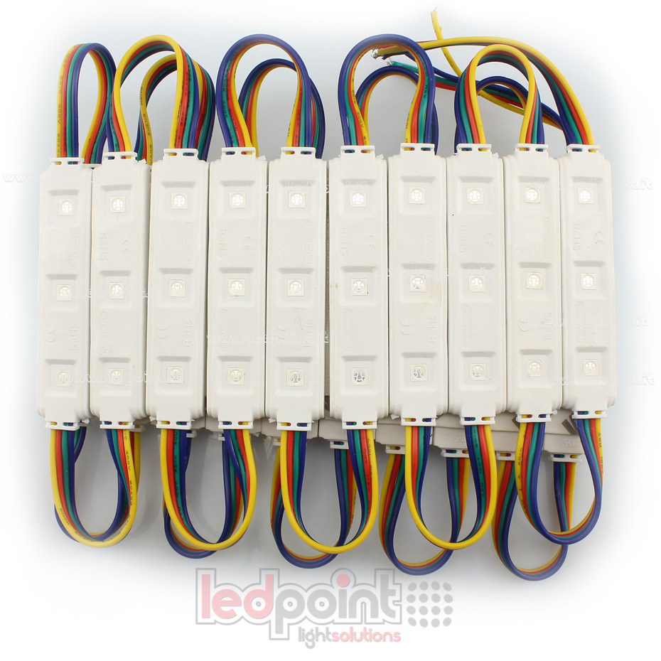 Ledpoint S.r.l. | Modul RGB LED 12V 0,72W IP65