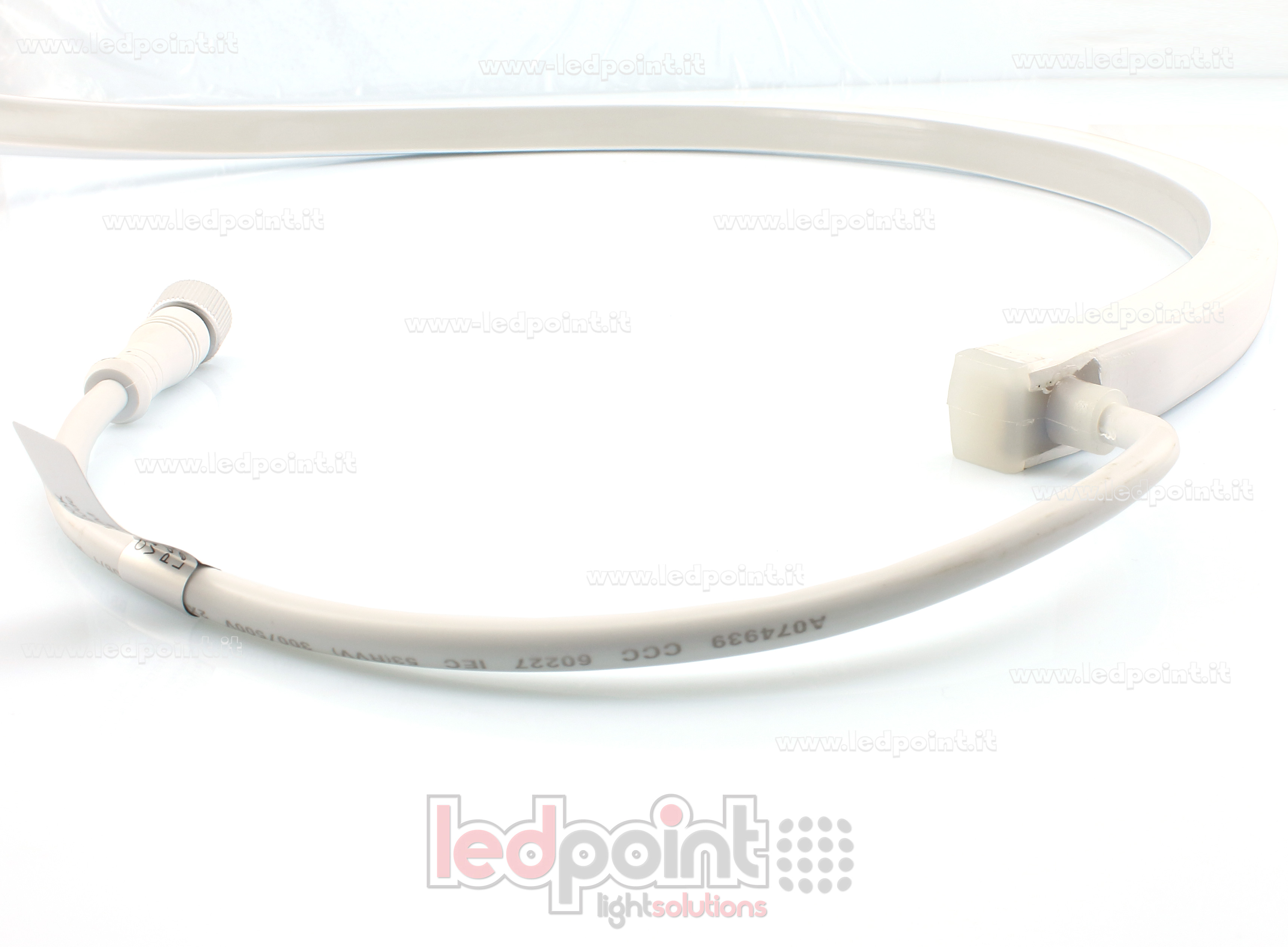 Ledpoint S.r.l. | Led Neon Flex 17mm warm white 3000K 3528 24V 9W/m ...