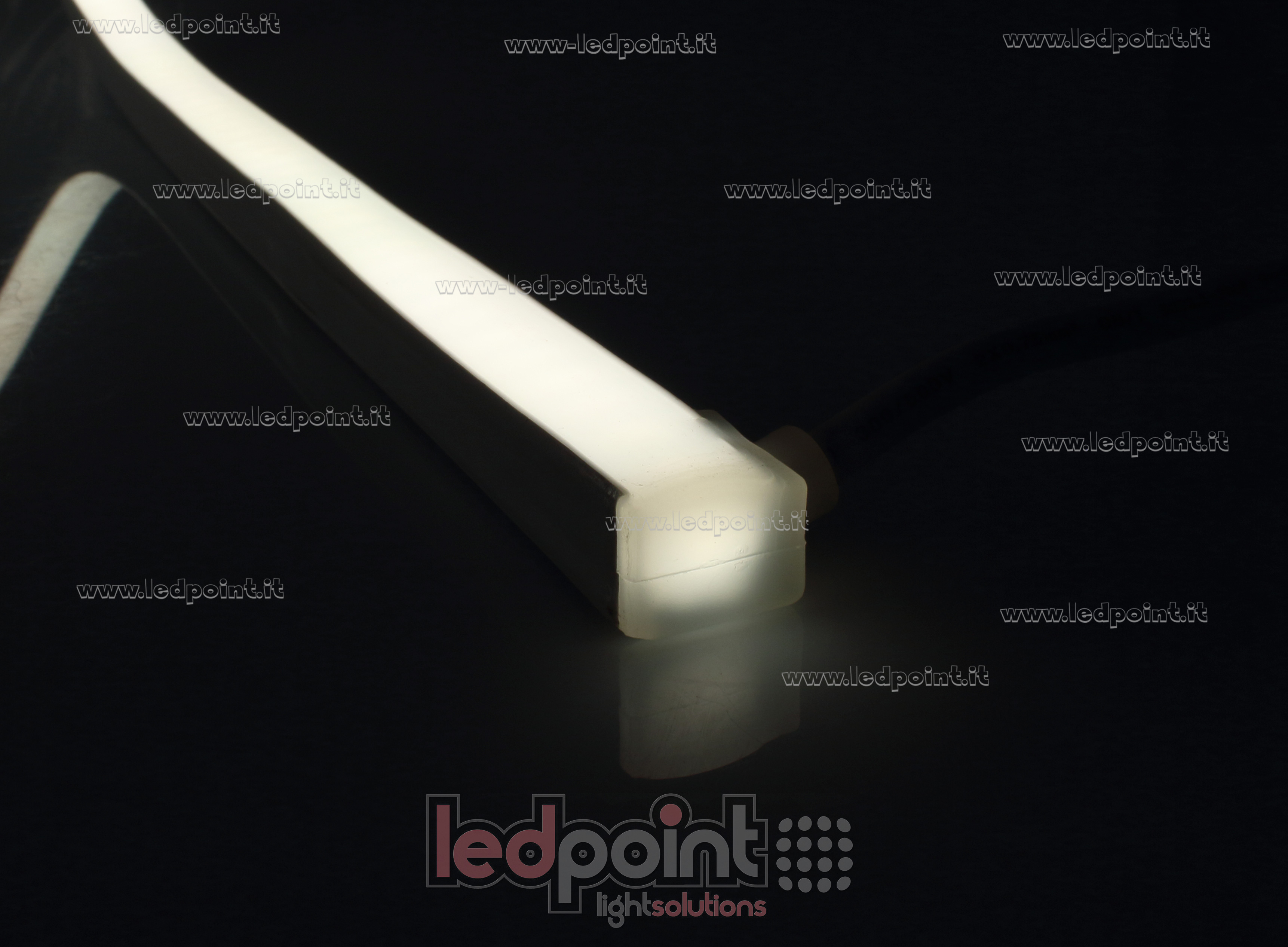 Ledpoint S.r.l. | Led Neon Flex 17mm white 4000K 3528 24V 9W/m 120led/m ...
