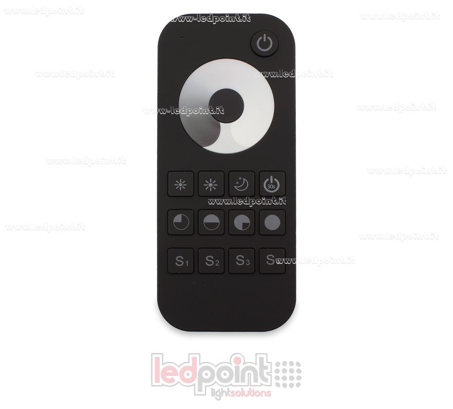 Ledpoint S.r.l. | Single zone single colour RF2.4G 4 scenes remote control