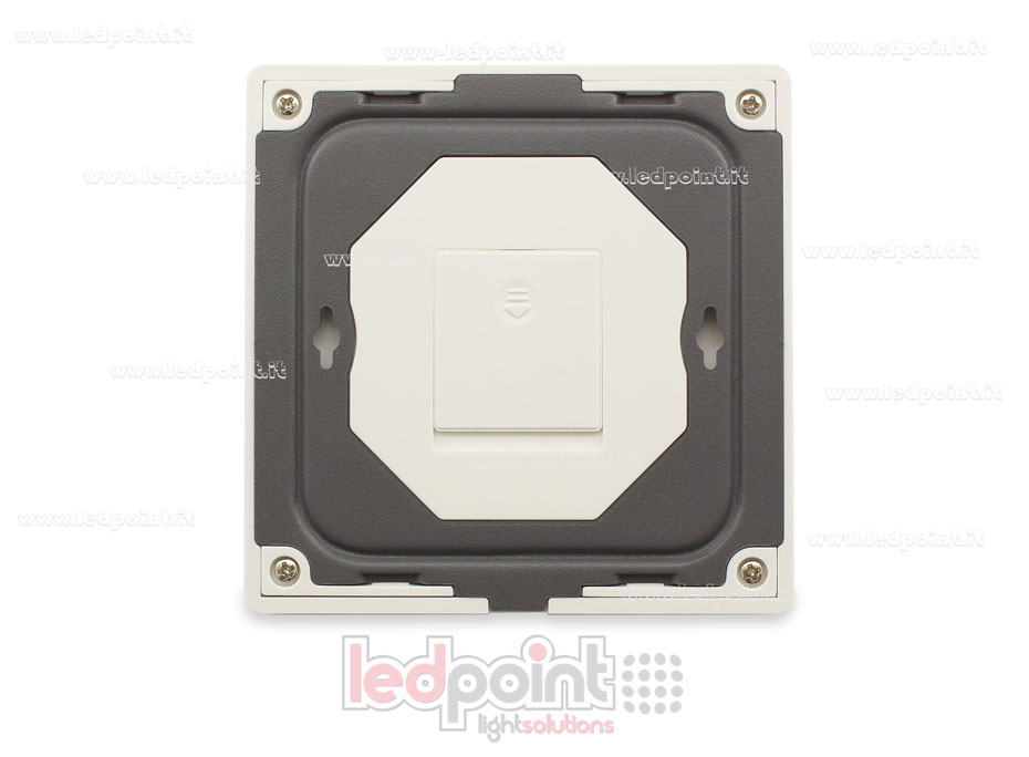 Ledpoint S.r.l. | White slim wall remote control, monochrome, battery ...