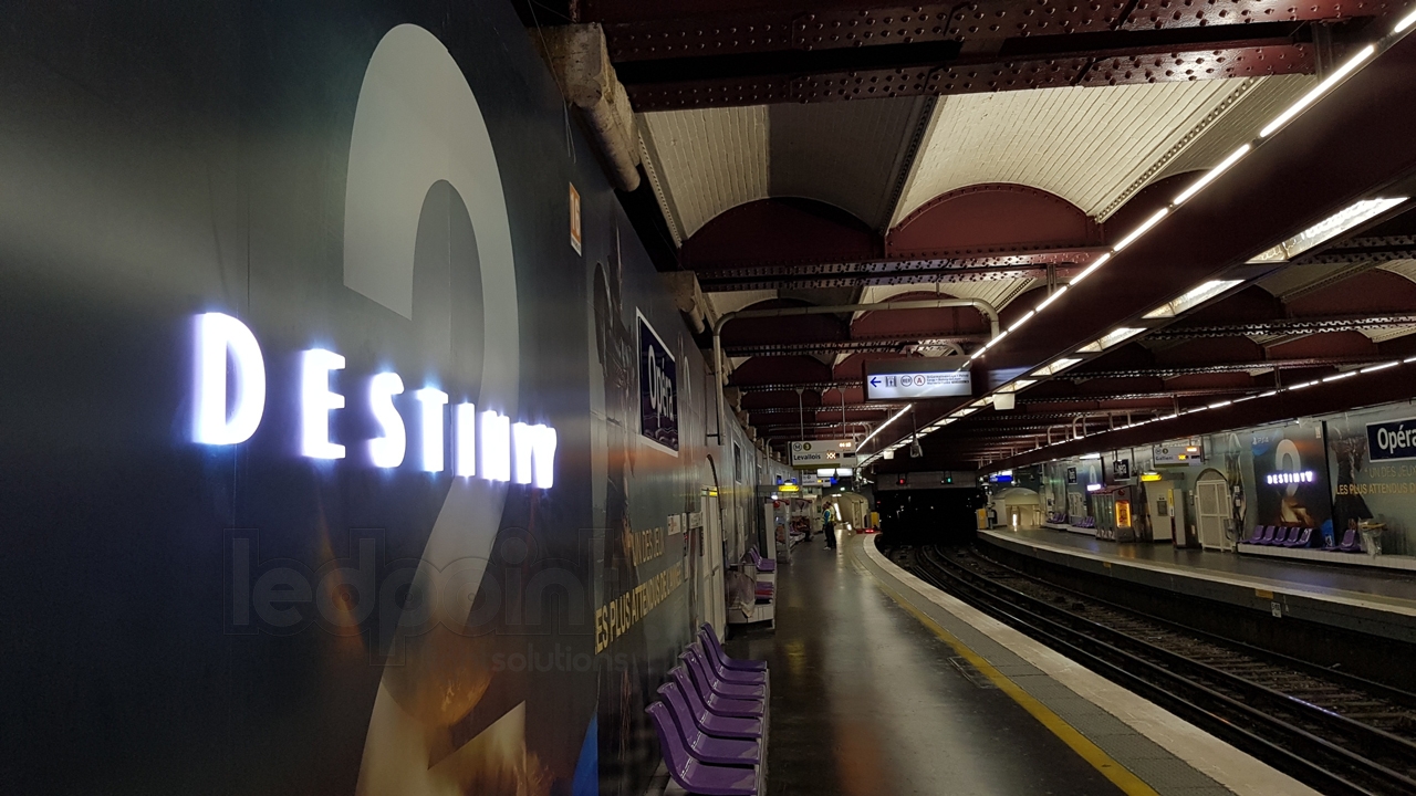 Ledpoint S.r.l. | Paris subway