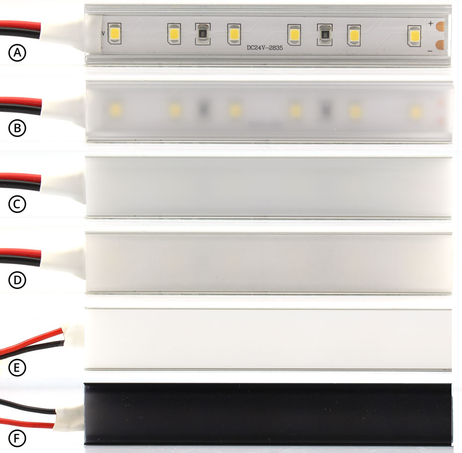 Ledpoint S.r.l. | Diffusori per profili: quali scegliere?